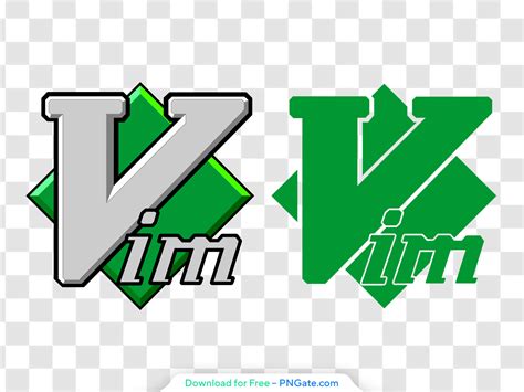 Vim Code Editor Logo Kit Green Diamond Modern Design Free Png Pngate Vim Code Editor Logo Kit Green Diamond Modern Design Free Png Pngate