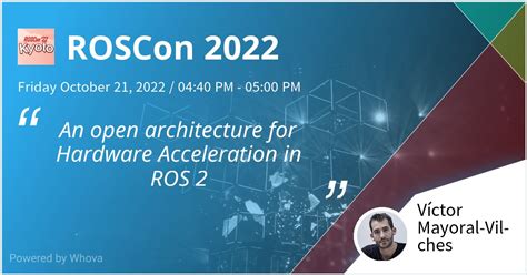 Roscon2022 Japan Systems Architecture Hardware Ros Robotics Conference Open Ros2