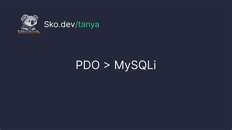 Pdo Mysqli Forum Coding Indonesia
