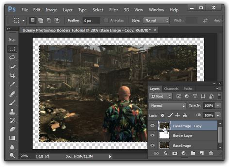 Photoshop Borders How To Create Them Using Layer Masks Udemy Blog