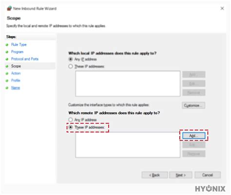 how to block specific ip address in windows