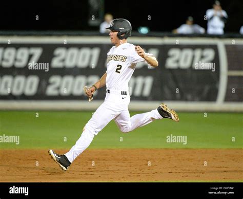Orlando Fl Usa 3rd Mar 2015 Ucf Knights Infielder Dylan Moore 2