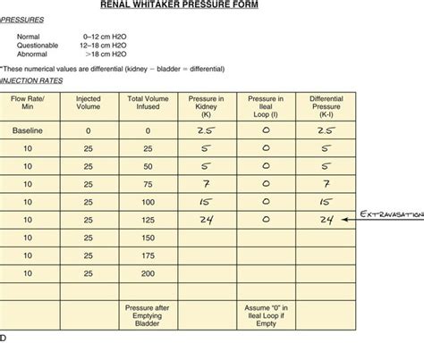 Urodynamics Radiology Key