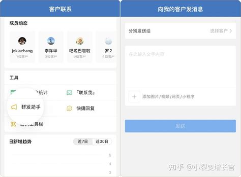 企业微信群发助手可以给指定客户发消息吗？如何使用？丨小裂变 知乎