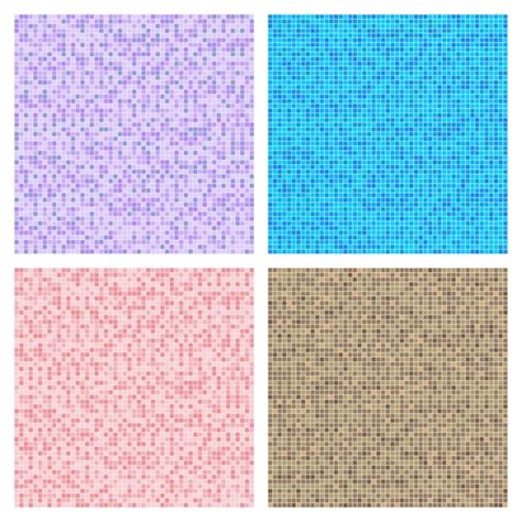 Premium Vector Vector Mosaic Background Texture