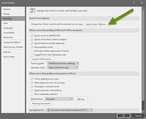 How To Disable Autocorrect When You Dont Want Word Managing You