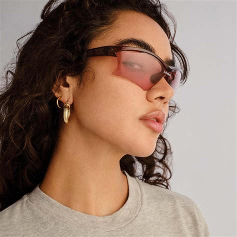 Pluto Tobacco Uni Sex Shield Sunglasses Le Specs