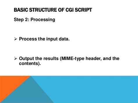 Cgi Programming