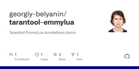 Github Georgiy Belyanintarantool Emmylua Tarantool Emmylua