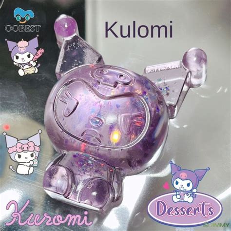 Oobest Sanrio Pinch Jelly Decompress Grasp Doll Kawaii Kuromi My Melody