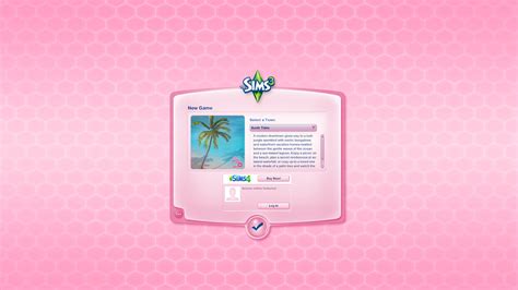 Mod The Sims Sakura Pink UI