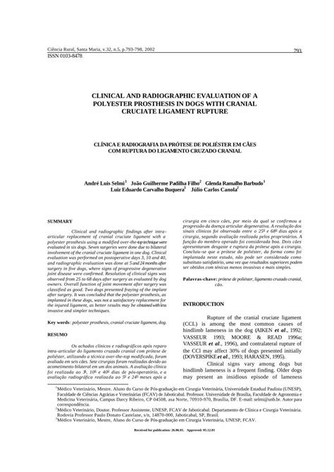 Pdf Clinical And Radiographic Evaluation Of A And Radiographic