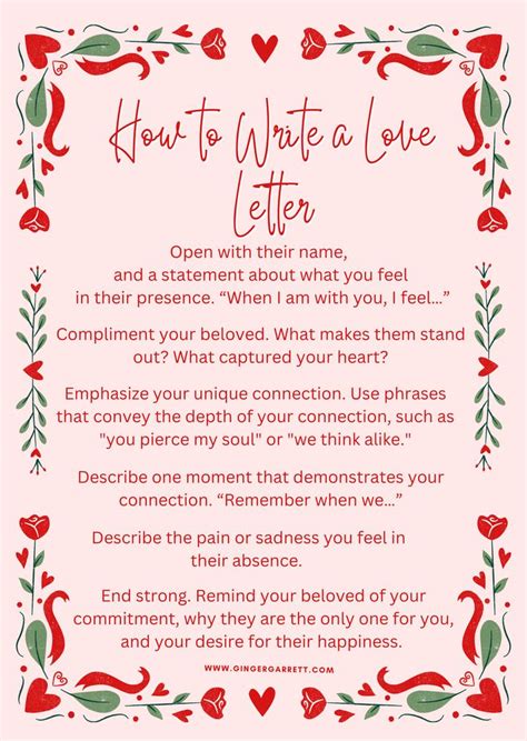 How To Write A Love Letter In 2024 Writing A Love Letter Love