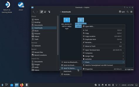 The Easiest Way To Transfer Files On Steam Deck Kde Connect