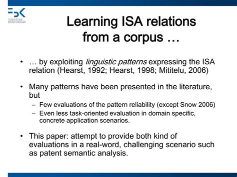 PPT L ISA Learning Domain Specific ISA Relations From The WEB PowerPoint Presentation ID