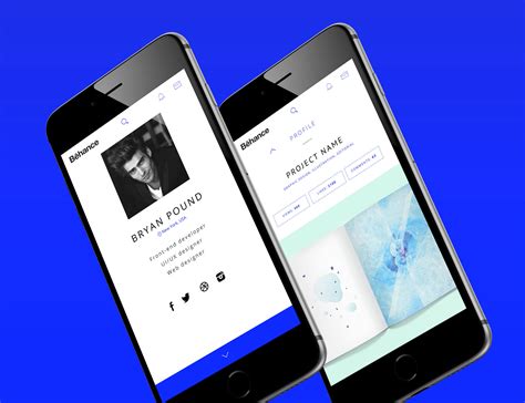Behance App UI Concept On Behance Behance App UI Concept On Behance