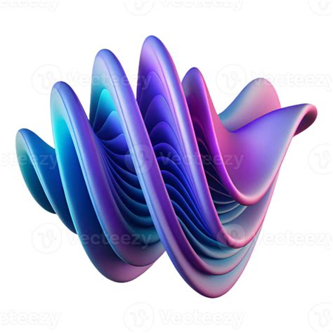 Elegant Minimalist An Abstract Representation Of Sound Waves Using Vibrant Undulating Lines