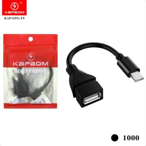 Cabo Adaptador Otg Tipo C E Usb Celular Smartphone Cabos Artofit