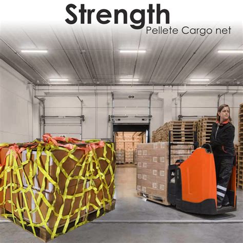 Ferreterro Pallet Cargo Lifting Net Straps Cargo Hanging Net For Heavyduty Cargo Lifting In