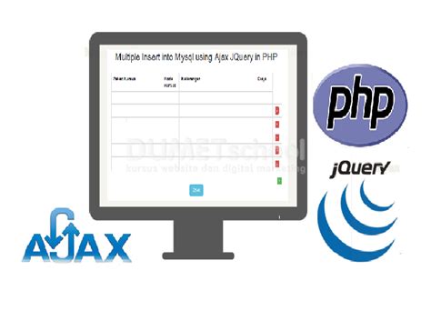 Cara Membuat Insert Multi Menggunakan Jquery Pada Php