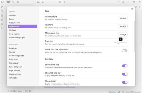 Increase Text Size Help Obsidian Forum