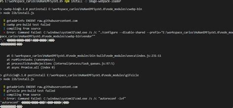 i have a install error · issue 370 · imagemin imagemin · github