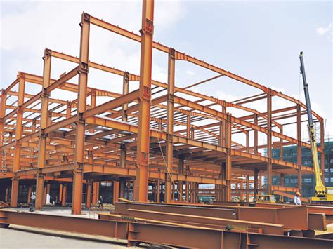 多层钢结构钢结构夹层安装施工 东莞市东其钢结构建筑工程有限公司