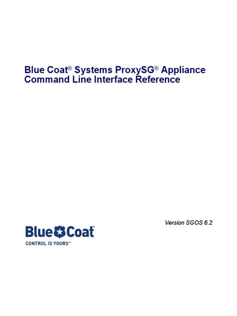 62x Bc Sgos Cli Reference Guide Pdf Command Line Interface Parameter Computer Programming