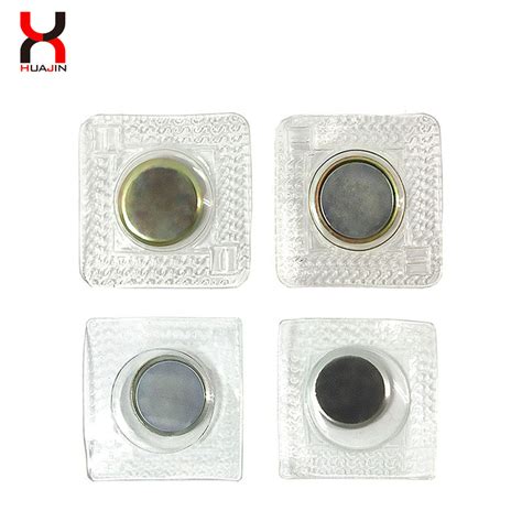 18mm waterproof pvc magnetic button for clothing sewing magnet button
