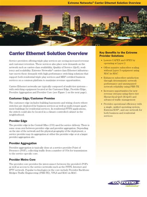 Pdf Carrier Ethernet Solution Overview Dokumen Tips