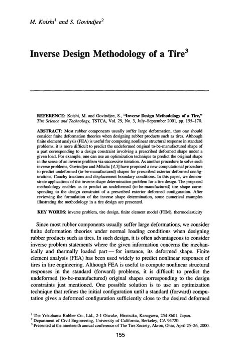 Pdf Practical Implementation Of Robust Design Assisted By Response