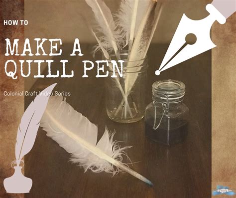 How To Make A Quill And Ink