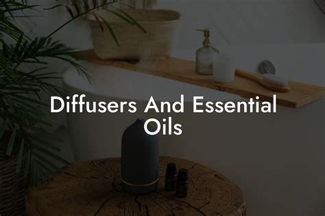 Diffusers And Essential Oils Oshu Artisan Essential Oils