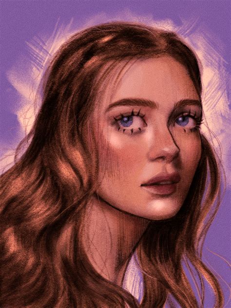 Digital Art Portraits On Behance