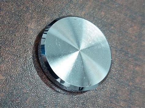 Plain Brass Round Mirror Cap Chrome Finish Grade C26000 At Rs 7