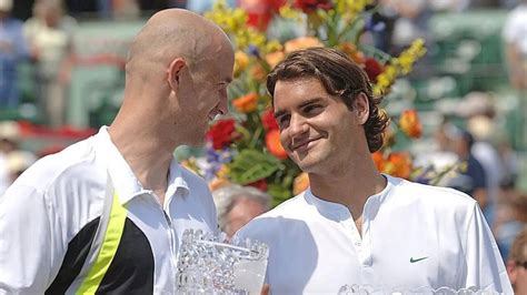 Banter Hair And Headband Agassis Classic Jab At Federer A Leap