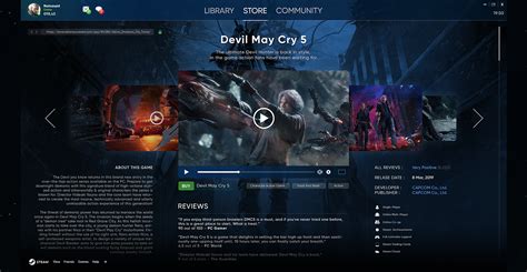 Steam Ui Redesign 4 Images Behance