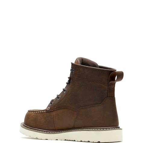 Wolverine W241057 Trade Wedge Unlined 6 Moc Toe Composite Toe Work Bo