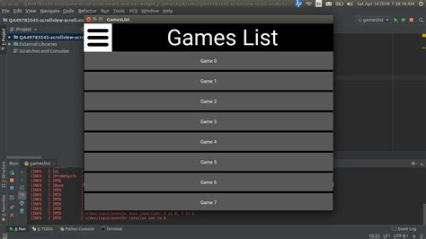 Android Make A Scrollview Scroll Underneath Another Widget In Kivy Stack Overflow