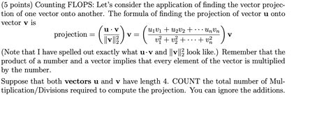 solved 5 points counting flops let s consider the