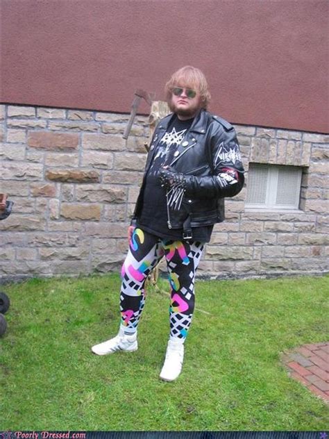 Poorly Dressed Spandex Fashion Fail Cheezburger