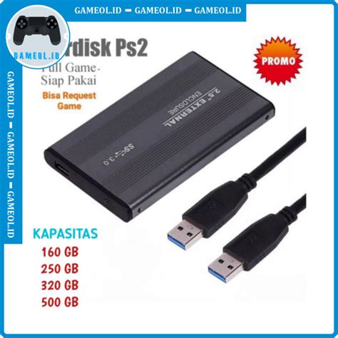 Hardisk Hdd Eksternal Ps2 Full Game Bisa Request Hdd Game Ps2 Lengkap Lazada Indonesia