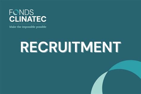 recruitment system engineer fonds clinatec
