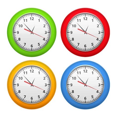 Premium Vector Clocks