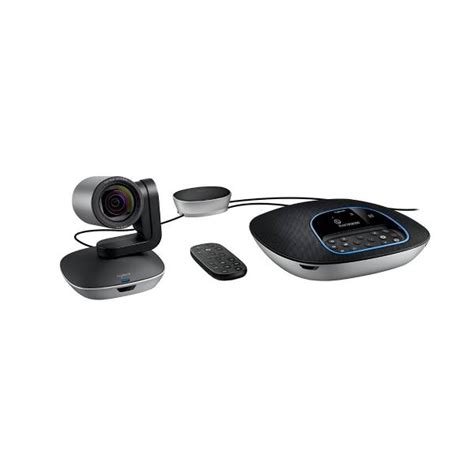Logitech Group Video Conferencing Bundle With Expansion Mics Hd 1080p Camera Speakerphone Group