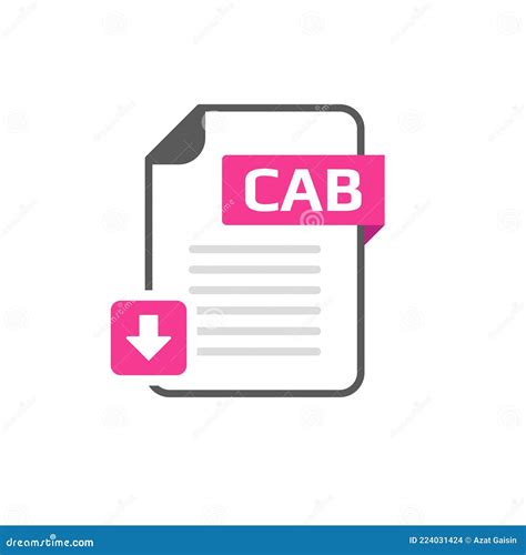 Download Cab File Format Extension Icon Stock Illustration Illustration Of Concept Search