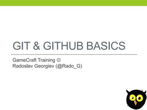 getting started with github desktop ppt