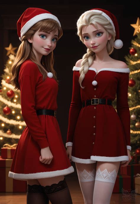 Elsa And Anna By Alluring Artwork On Deviantart