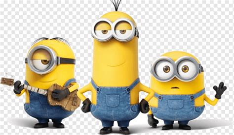 Despicable Me Minions 3 개의 일러스트 Bob The Minion Stuart Minion Universal의 Despicable Me Minion