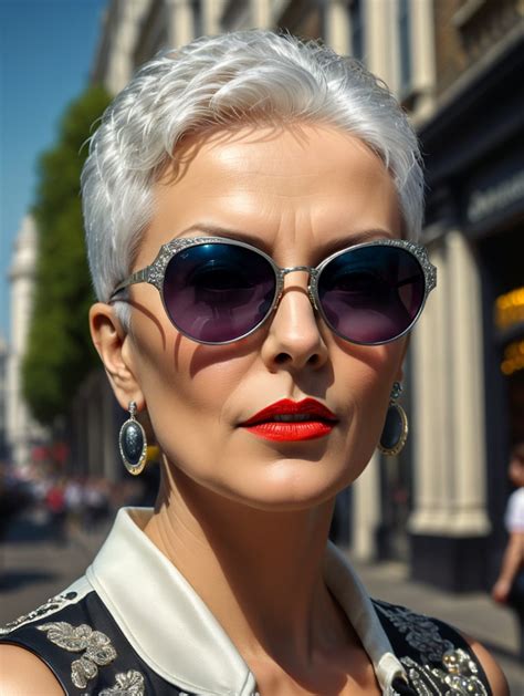 Premium Free Ai Images Portrait Of Beautiful English Older Woman With